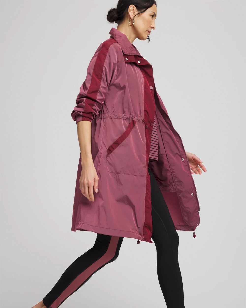 Zenergy® Contrast Anorak Jacket | Chico's Zenergy® Contrast Anorak Jacket | Chico's
